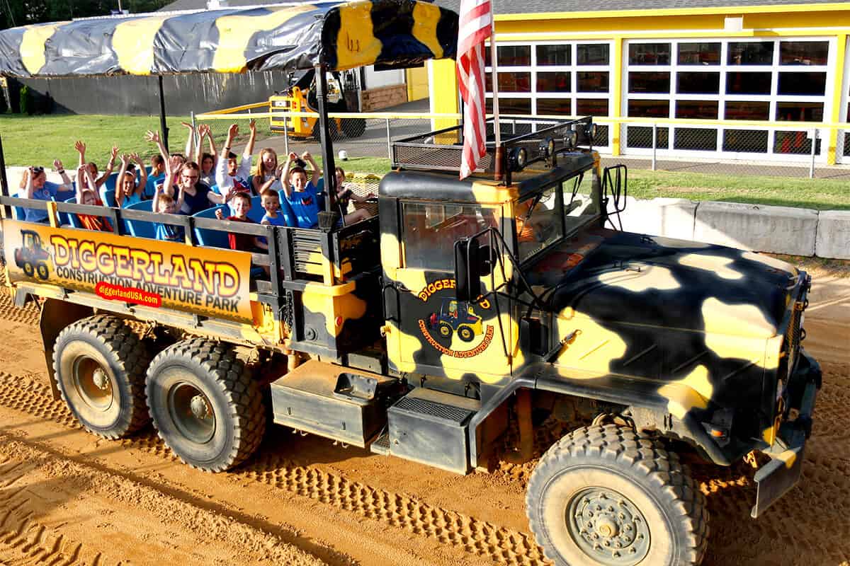 Rides & Attractions - Diggerland USA