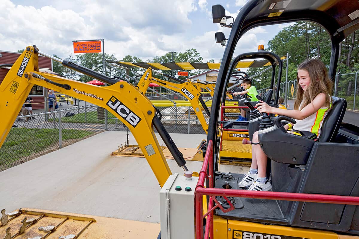 Rides & Attractions - Diggerland USA