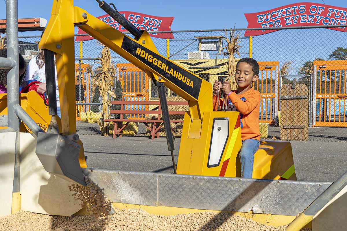 Rides & Attractions - Diggerland USA
